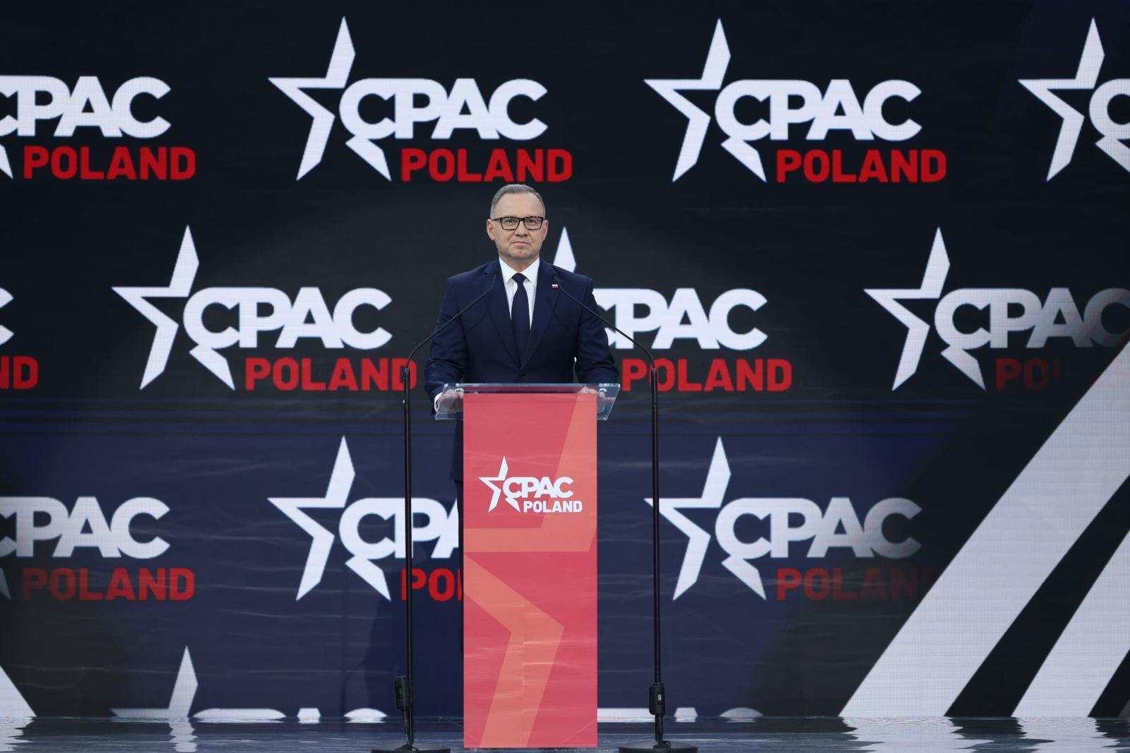 Andrzej Duda na CPAC Polska